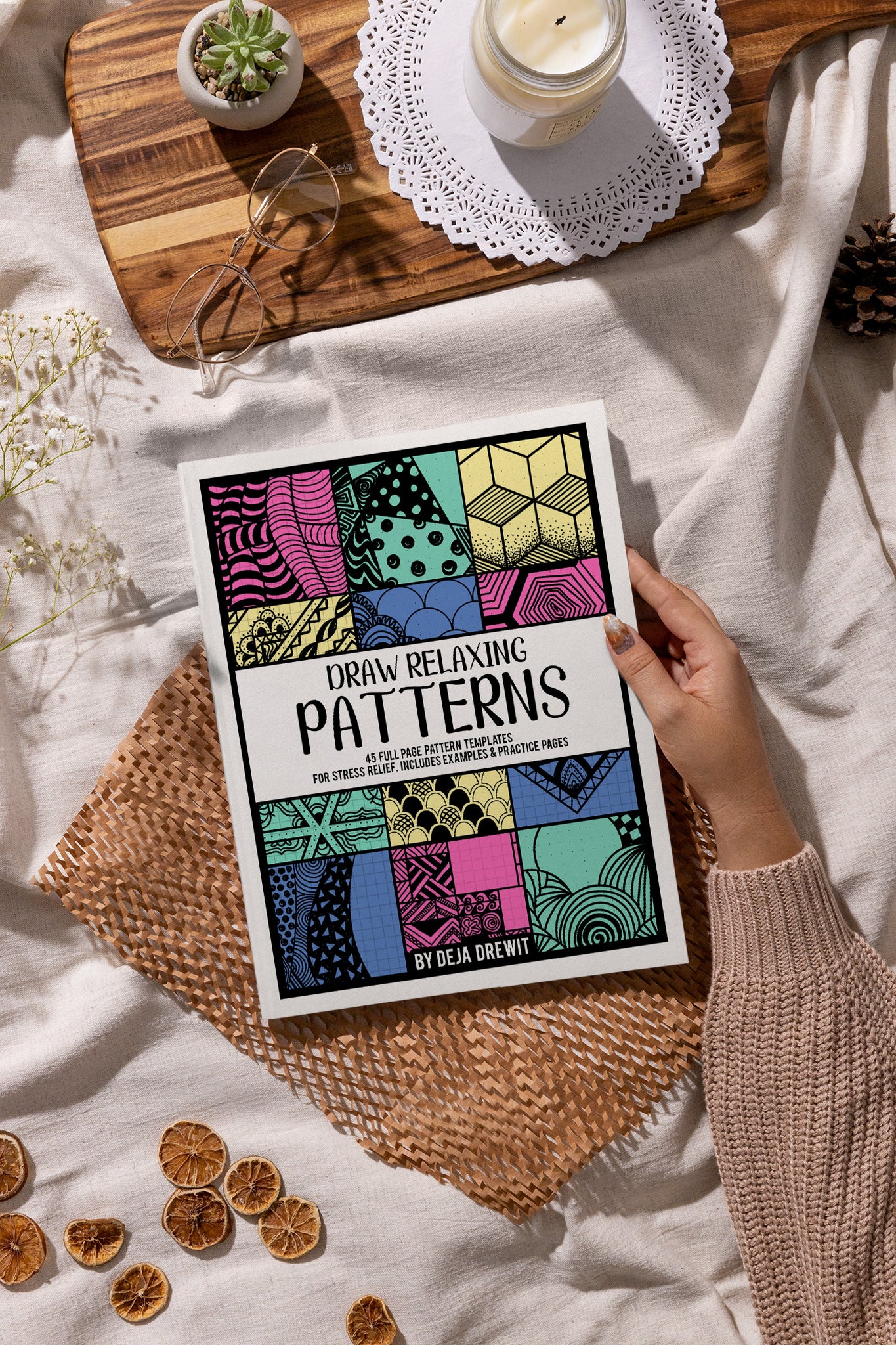 Draw Relaxing Patterns – Deja Drewit